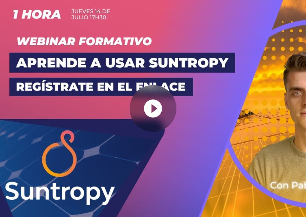 Webinar Formativo | Aprende a Usar Suntropy - Suntropy